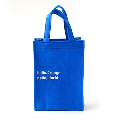 China Wool Felt Lightweight Tote Bags For Travel For Grocery 100% Eco Friendly for sale