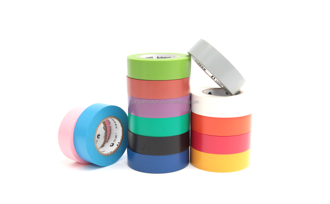 JUNYAN Model 143 600 Volts PVC Electrical Tape with Soft Resilient ...