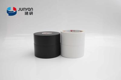 China Silver Black White Flexible Duct Tape Tear Resistant 150% Elongation for sale