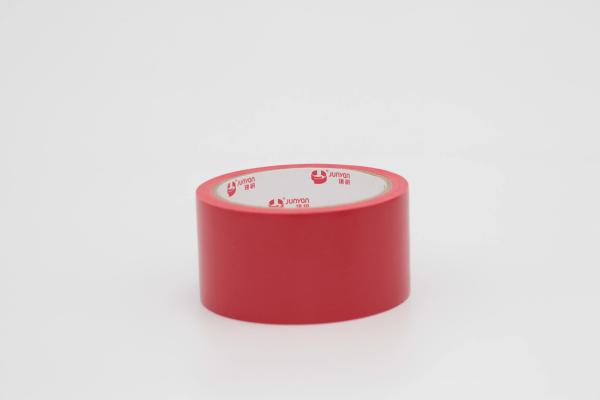 Quality Polyvinyl Chloride PVC Floor Marking Tape 0.13mm - 0.18mm Red Floor Marking Tape for sale