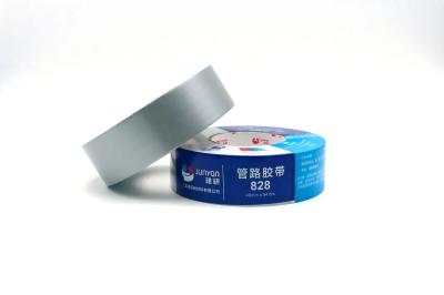 China Silver Black White Pipe Wrapping Tape 2 Inch With Rubber Based Adhesive Type for sale