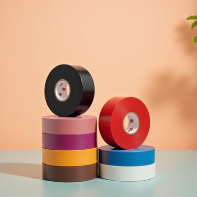 China Flexible Polyvinyl Chloride Tape Weatherproof For Curved Pipes / Irregular Shapes for sale