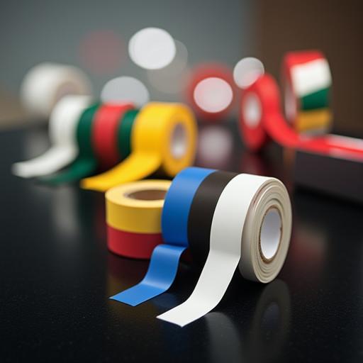 Quality JUNYAN No Residue PVC Masking Tape Industrial For Indoor / Outdoor for sale
