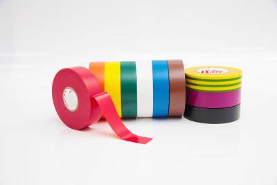 China PVC Electrical Tape 30m with 80°C Max Temp and 0°C Min Temp for Industrial Electrical Insulation for sale
