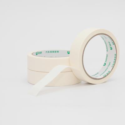 China 7.32 m 10 m 20 m Quick Paste Easy-to-Strip Paper Material Masking Tape and Crepe Paper Tape for Electrical Insulation for sale