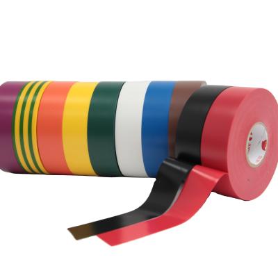 China JUNYAN Model 143 600 Volts PVC Electrical Tape with Soft Resilient Primary Insulation and Strong Adhesive for sale