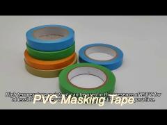 PVCファインラインテープ 低ストレッチ 耐熱マスキングテープ 伸び防止用