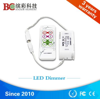 China DC 12V 24V, CE RoHS, 4A  LED light Accessories Single Color LED Dimmer for sale