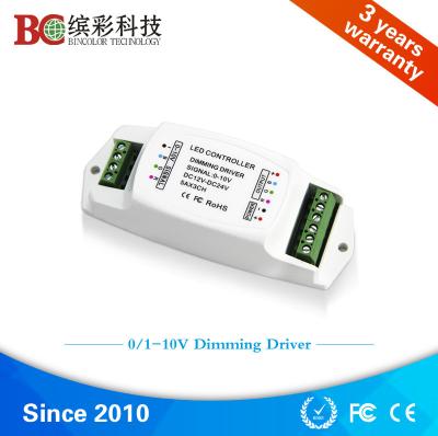 China 5A*3 channels 0-10V led dimming driver, Constant Voltage PWM 0-10v led dimmer for sale