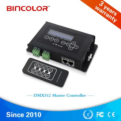China DMX Master Controller for dmx512 lighting led chase controller, DMX RGB pixel light led controller for sale