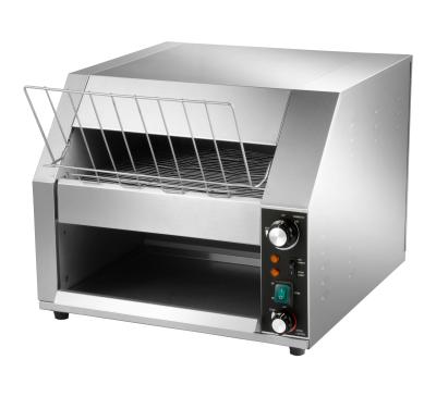 China Stainless Steel Restaurant Toaster Oven 2.65kw 450-500pieces/H Electric Conveyor Toaster for sale