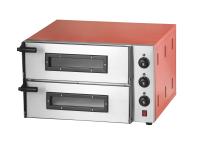 Quality Stainless Steel 2.4KW Electric Pizza Oven Indoor Commercial 220V-240V With Glass for sale