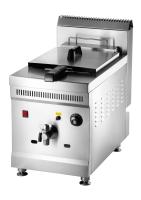 Quality Stainless Steel LPG Gas Fryer Commercial With Auto Temperature Control for sale