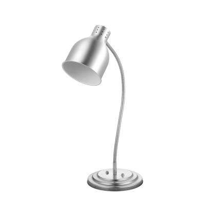 China 0.25Kw 0.5Kw Stainless Steel Food Warming Lamp Adjustable Design For Commercial Kitchens for sale
