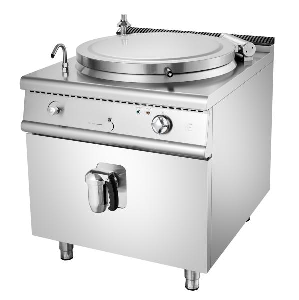 Quality High Capacity Freestanding Kitchenware Stainless Steel Electric Tilting Boiling Kettle 100L 380V 15KW Designed for Professional Kitchen for sale