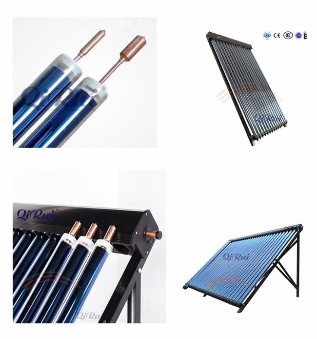 24 mm Big Head Heat Pipe Vacuum Tube Solar Collector