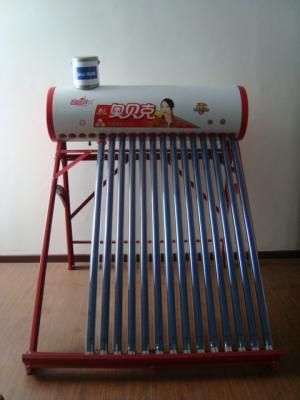中国 タンク隔熱と5TUBES-50TUBESを備えたCE承認の低圧太陽熱水熱機 販売のため