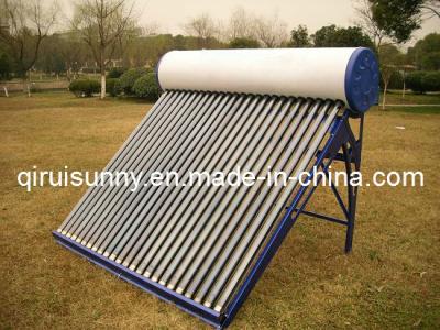 China Sistema de aquecimento de água de energia solar com tubo de evacuação aprovado pelo CE com opção de personalização à venda