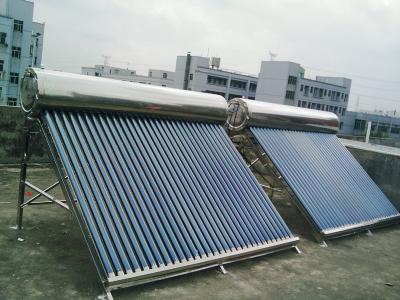 China 50L-500 Litro de aço inoxidável CNS-58 tubo de evacuação aquecedor de água solar para casa à venda