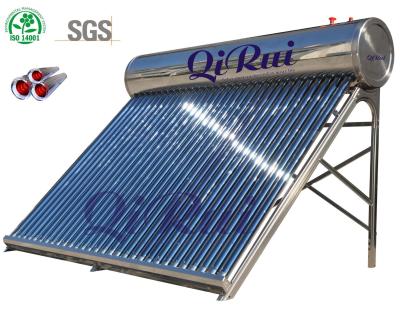 Cina Mercato della Romania Scaldabagno solare in acciaio inossidabile con collettore a tubo di vetro in vendita