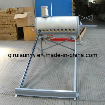 China Aquecedor de água solar térmico de 80L 100L 150L 200L com reservatório de alimentação e controlador opcional à venda