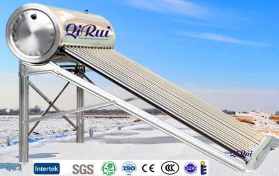 China Zonne-waterverwarming onderdelen Max. Capaciteit 200L Sterk roestvrij staal frame voor Vietnam Te koop