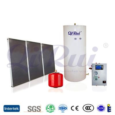 China 80 gallon dakverwarmers zonnepanelen met glazen vacuümbuiscollectorcomponenten Te koop