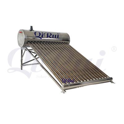 China Sistema de aquecimento de 8-50 tubos Tubo de vácuo Aquecedor de água quente solar para habitação ecológica à venda