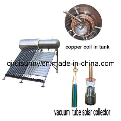 China Glas vacuümbuis zonne-waterverwarmer Ce goedgekeurde drinkwater niet-vriezen warmtepijp Te koop