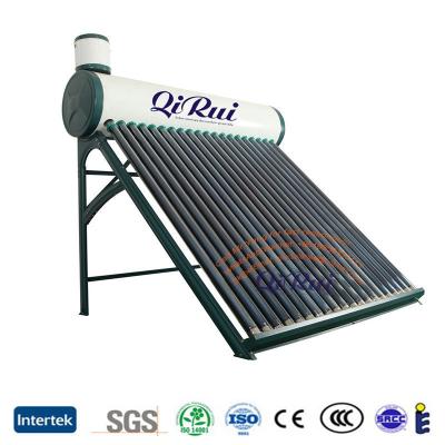 China Aquecedor de água de energia solar pré-aquecido de alta pressão com bobina de cobre de 40 m e tanque auxiliar à venda