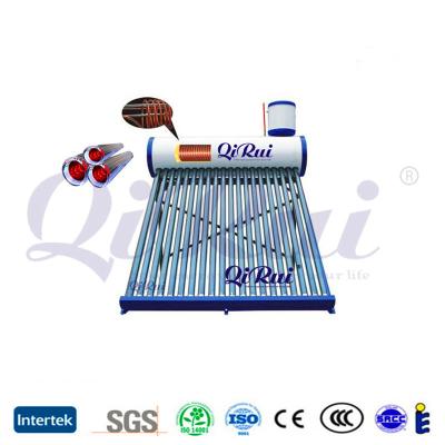 China 150L 200L 240L 250L 300L Alumínio Container Externo Copper Coil aquecedor de água solar para telhado à venda