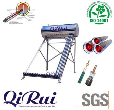 China Aquecedor de água solar com isolamento de tanque interior de aço inoxidável com certificação CE à venda