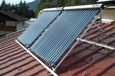 Cina Geyser solare a tubo di calore di vetro con marchio solare US 496/piece Min.Order Request Sample in vendita