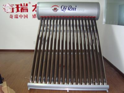 China 100L 150L 200L 250L 300L Roof Mounted Calentador De Agua Solar Unpressrized Solar Water Heater System with CE for sale