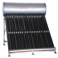 China Compact Non-Pressure Solar Water Heater 100L 200L Stainless Steel Tank CE for sale