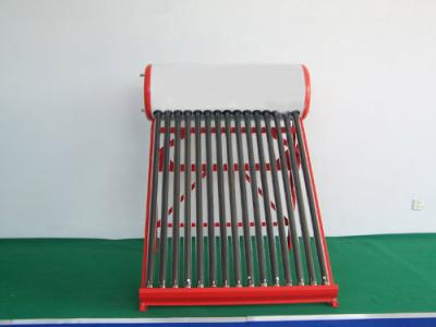China Colorful Galvanized Steel Evacuated Tube Solar Water Heater with Tk-7 Intelligent Controller for sale