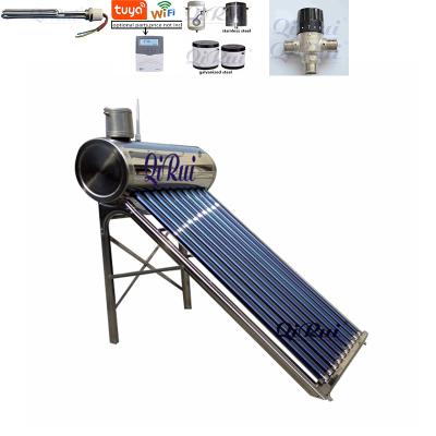 China Vacuum Tube Controller Sun Heating Solar Water Heaters with Assistant Tank 5L for sale
