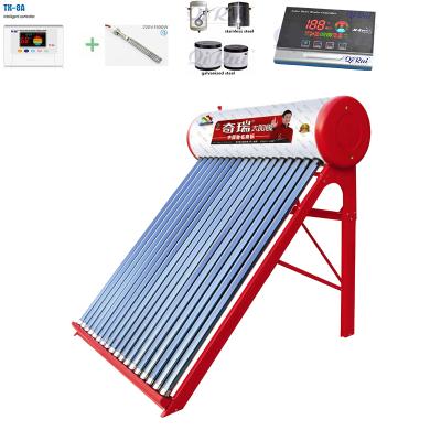 China 60L 80L 100L 150L 200L 250L 300L 360L 400L Stainless Steel Solar Hot Water System Solar Geyser with Solar Controller for sale