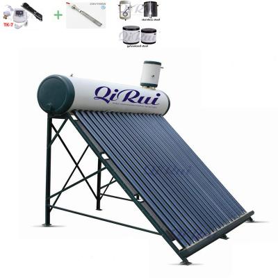 China Evacuated Tube Solar Water Heater with 5L Assistant Tank for sale