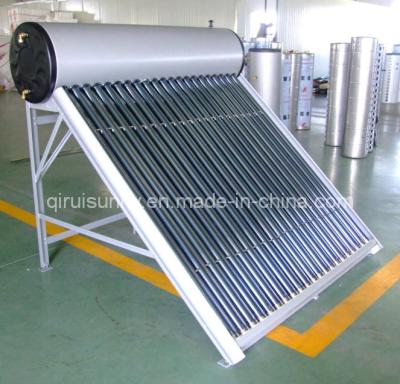 China 100L 200L 300L Tanque De Agua Unpressurized Cheap Solar Thermal Panel Water Heater for sale