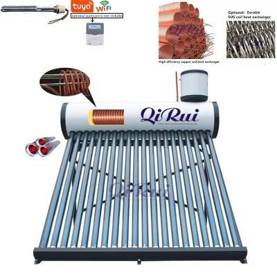 China 200L 240L 300L Terma Solar Pressurized Solar Water Heater System with Assistant Tank for sale