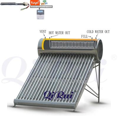 China Domestic High Pressure Glass Tube Solar Water Heater with CE Approval for sale