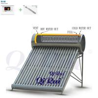 Quality Roof Mounted 150L-360L Vacuum Tube Pressurized Solar Hot Water System for sale