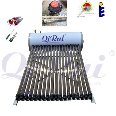 China 100L150L 200L 250L 300L Rooftop Integrated Solar Heating System for sale