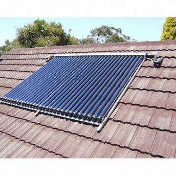 China Factory Wholesale Price Parabolic Trough Pressurized Solar Collector with Heat Pipe for sale
