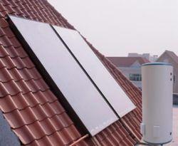 China Separated Pressurized Solar Water Heating Heater with Flat Collector for sale