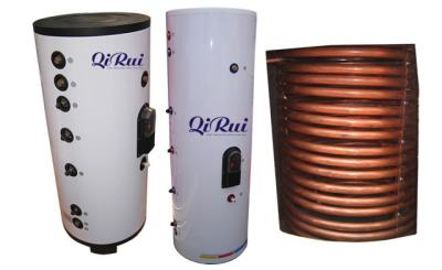 China 50L 60L 80L 100L 150L 200L 250L 300L 360L 400L 450L 500L 600L 800L 1000L 2000 Liter Stainless Steel Cylinder Coil High Pressure Solar Hot Water Storage Tank for sale