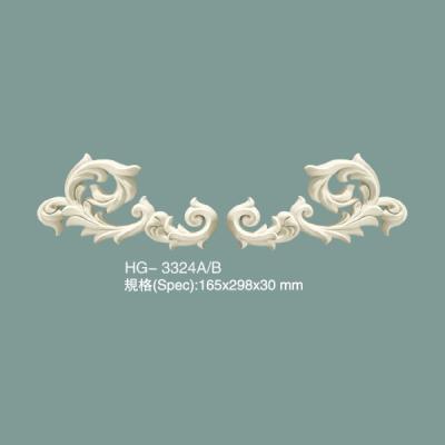 China Popular New Skirting Polyurethane Ceiling Cornice Mold Decorative PU Crown Moulding for sale
