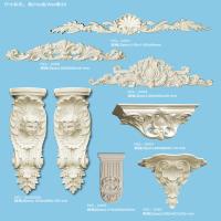 China Polyurethane Ceiling Cornice Crown Moulding Decorative PU Molding Fireproof B2 Grade for sale