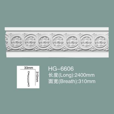 China Hot Sale Factory Price Skirting Polyurethane 2025 Cornice Mold Decorative PU Crown Moulding for sale